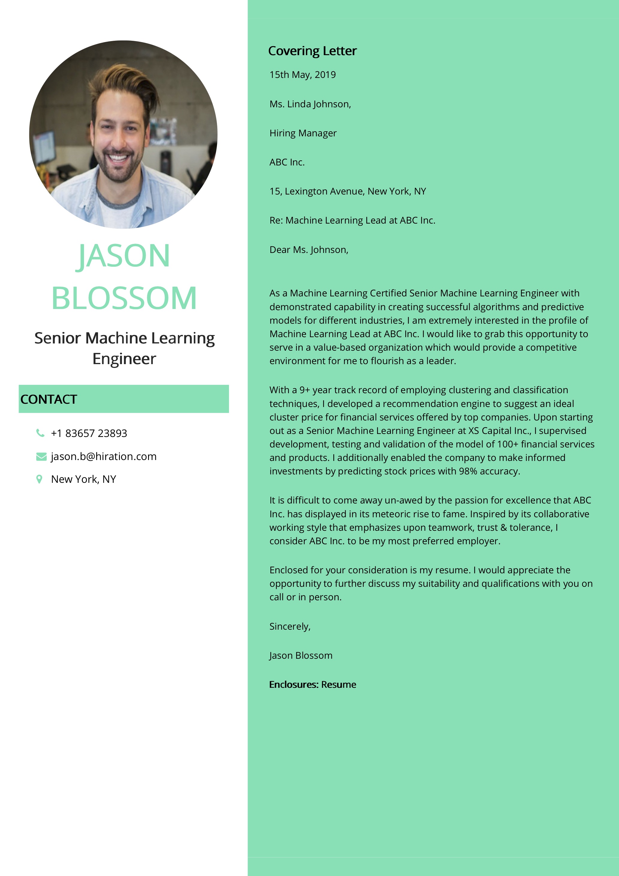Online Resume Builder by Hiration | 150+ Resume Templates