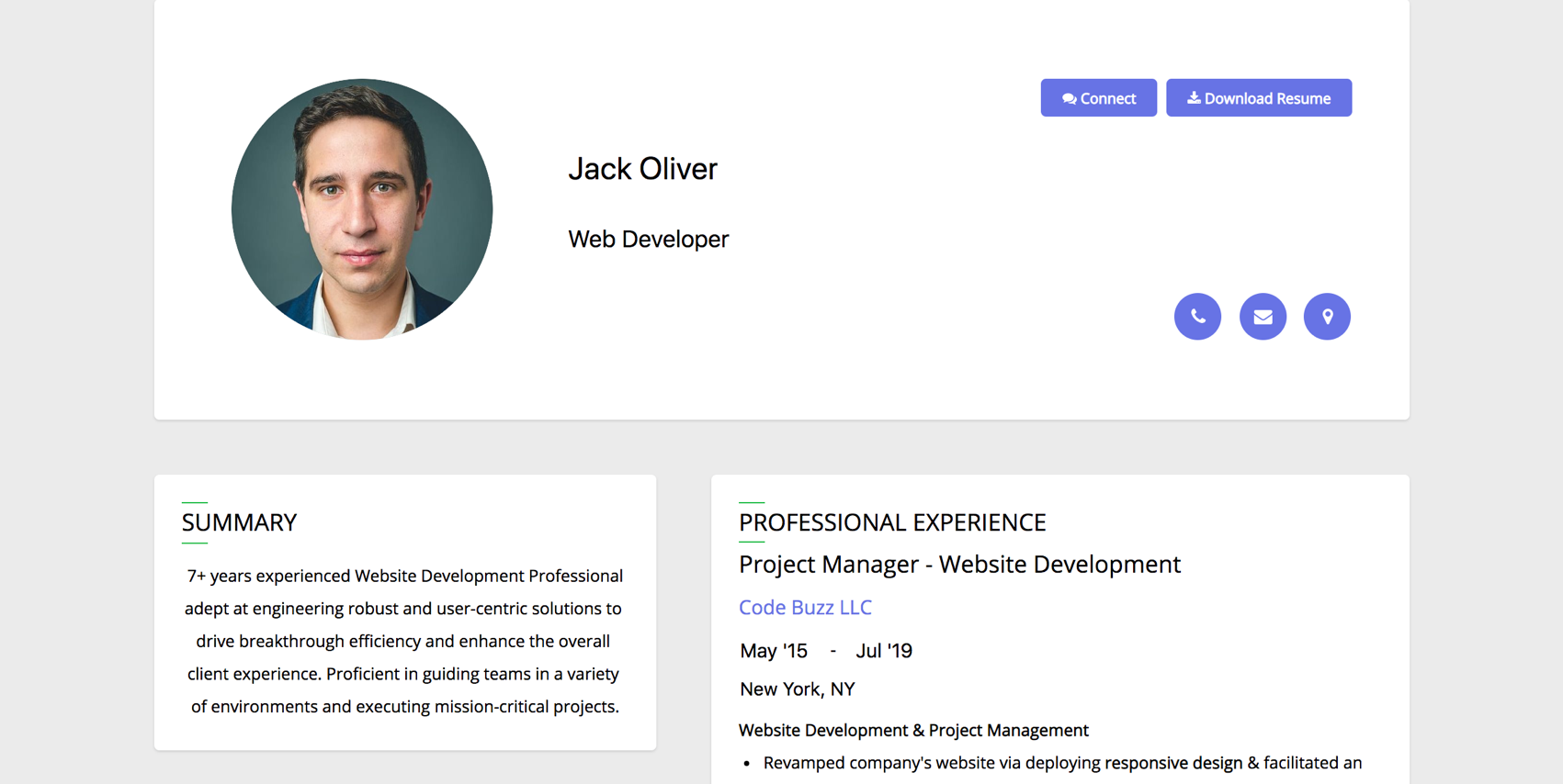 Online Resume Builder by Hiration | 150+ Resume Templates
